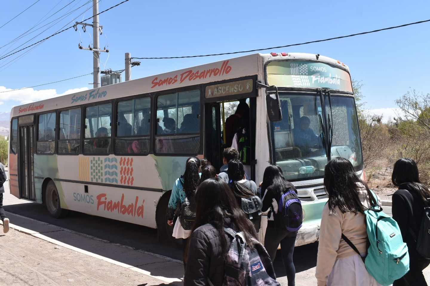 Transporte estudiantil gratuito - REDACCIONFIAMBALA.COM.AR